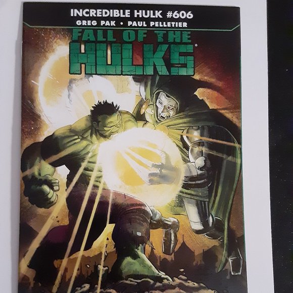 Marvel | Accessories | Incredible Hulk 66 Written By Greg Pak Cover By ...